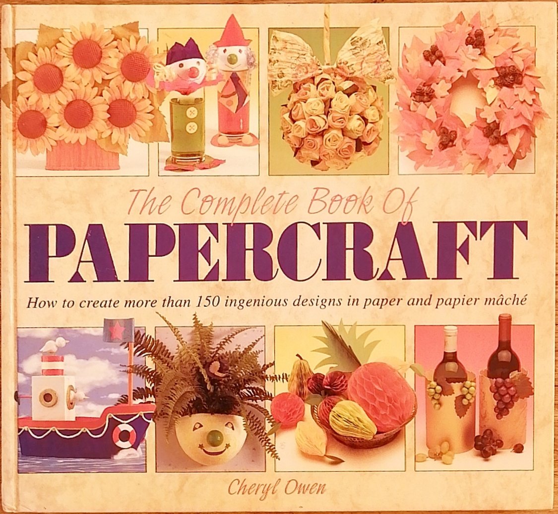 The Complete Book Of Papercraft – Buy Books Online SA